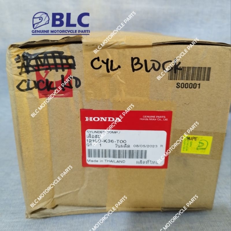 Honda Click 150 Genuine Parts Cylinder Comp. 12100-K36-T00 | Shopee ...