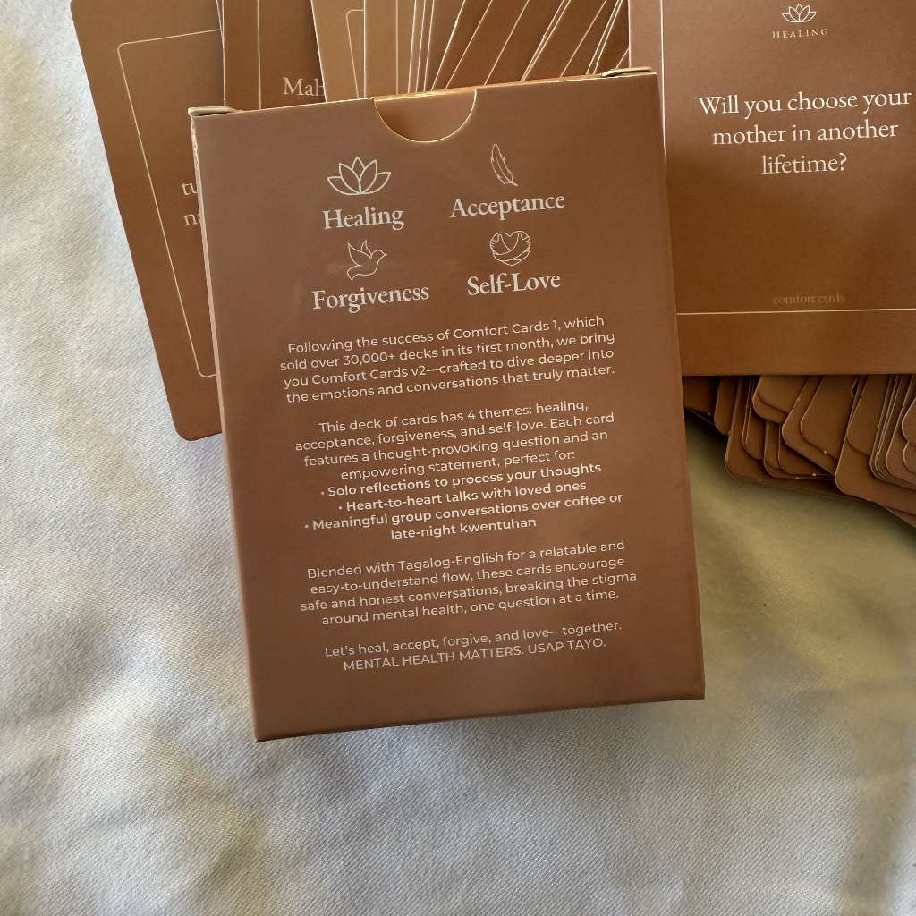 Comfort Cards V2: Kwentuhang Mental Health Self-Help Deep Conversations ...