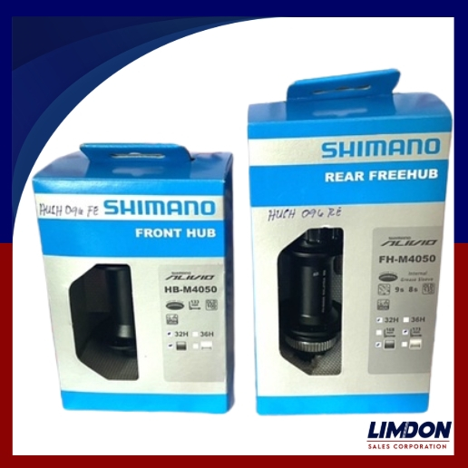 SHIMANO HUB HB-M4050 ALIVIO 32H CENTER LOCK FRONT AND REAR SET | Shopee ...