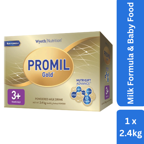 PROMIL GOLD FOUR Powdered Milk Drink for Over 3 years Old Box 2.4kg ...