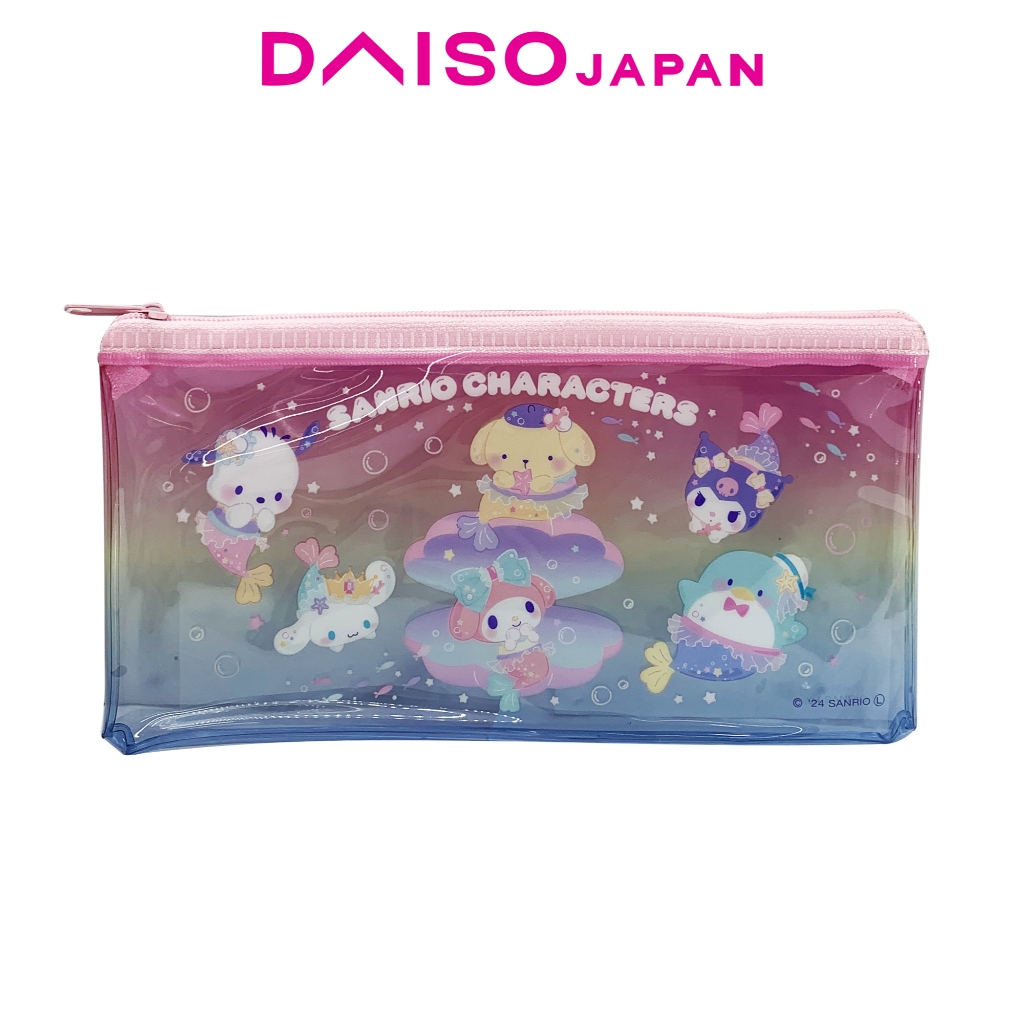 Daiso Sanrio Characters Slim Pouch (Mermaids) | Shopee Philippines
