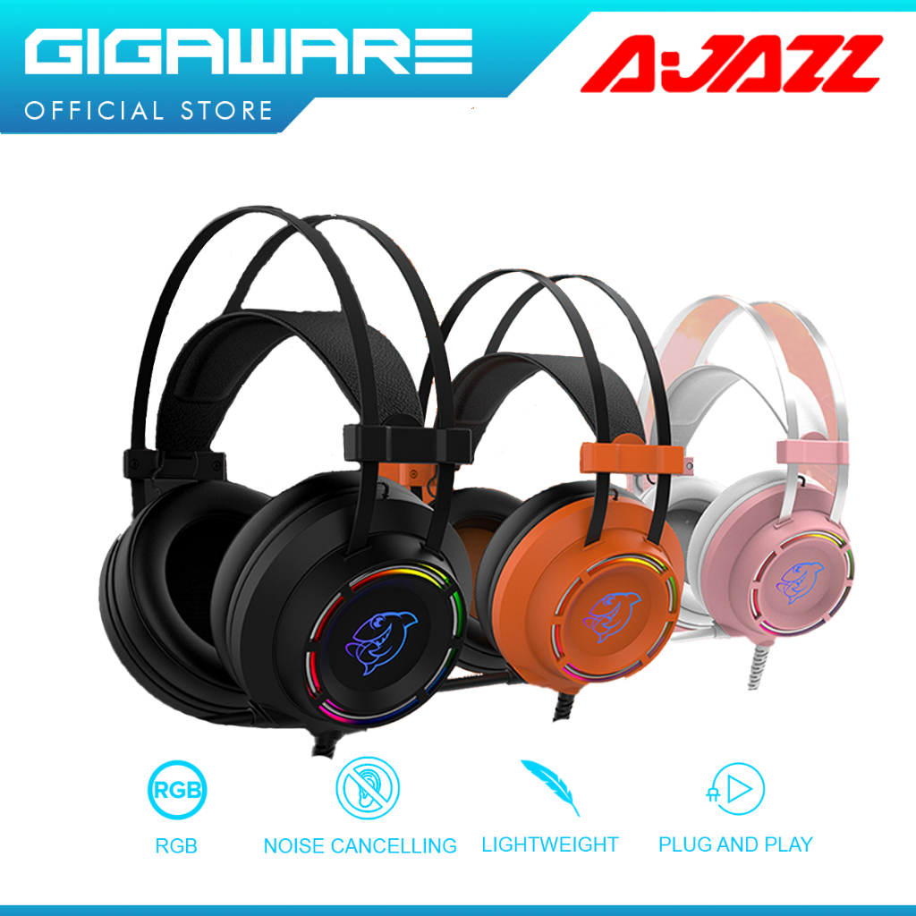 Ajazz DouYu DHG160 Gaming Headset USB Wired Bass Gaming Stereo ...