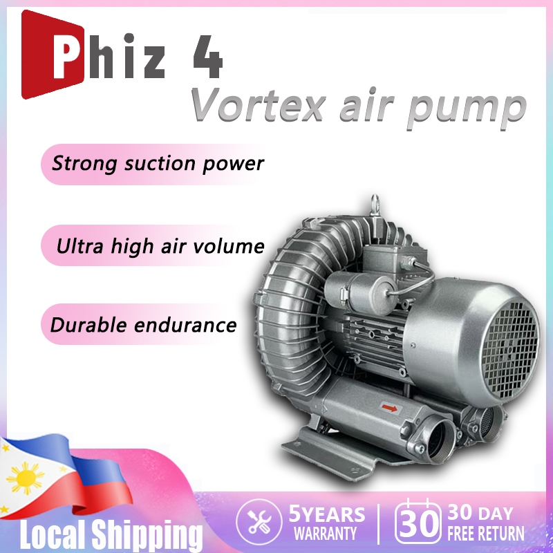 High pressure vortex blower Industrial vacuum pump Fish pond aerator ...
