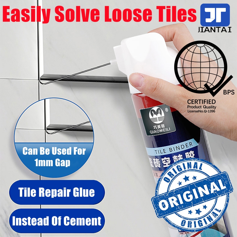 Strong Tile Adhesive Glue 650ml Repair for Floor Fast Bonding Prevent ...
