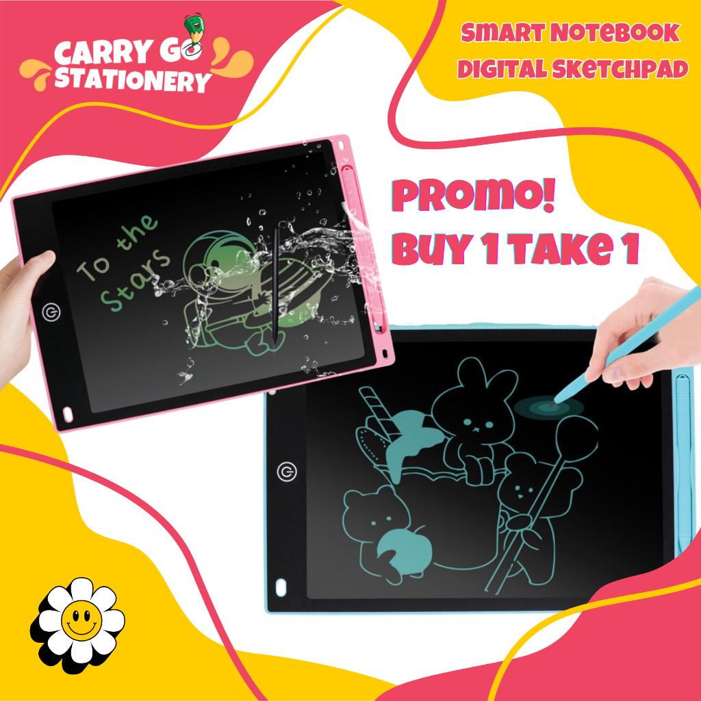 (Buy1 Take1) 8.5 inch Smart Notebook Digital Sketchpad Writing ...