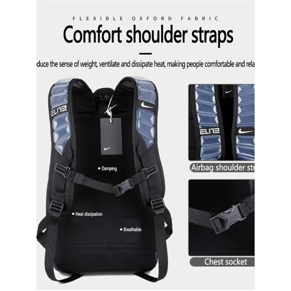* Elite Air Cushion Backpack For Men Basketball Baglarge Capacity ...