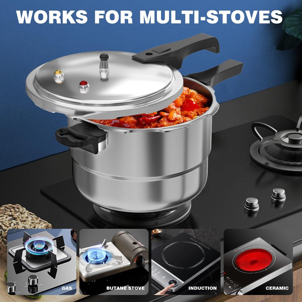 Pressure cooker aluminum pressure cooker gas and induction cooker ...
