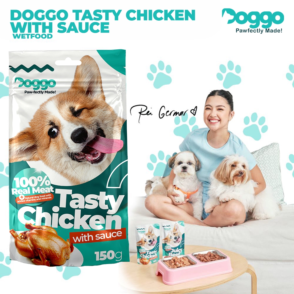 Bunch of Doggo Tasty Chicken Wet Food (150g) | Shopee Philippines