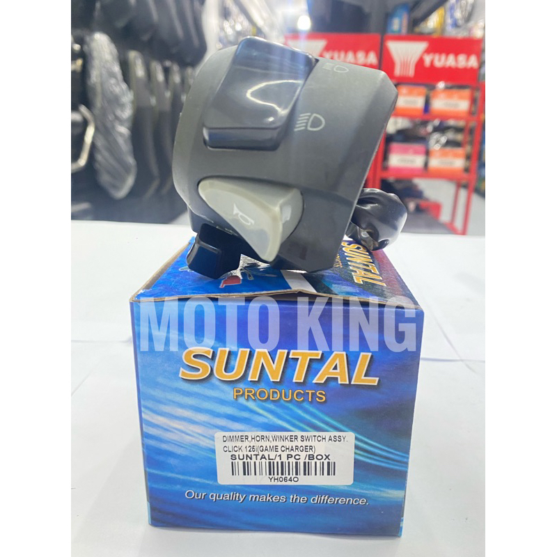 SUNTAL DIMMER, HORN,WINKER SWITCH ASSY. CLICK 125i V2/V3 (YH064O ...
