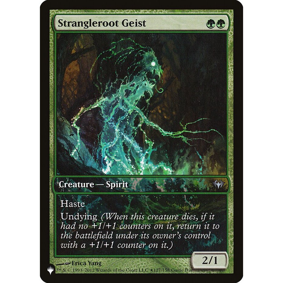 Strangleroot Geist (Game Day Promo) - The List Reprints (LIST) | Shopee ...