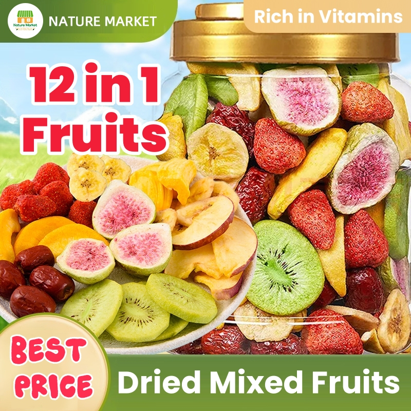 Dried Fruits 12 in 1 Dried Mixed Fruits And dried vegetables snack ...