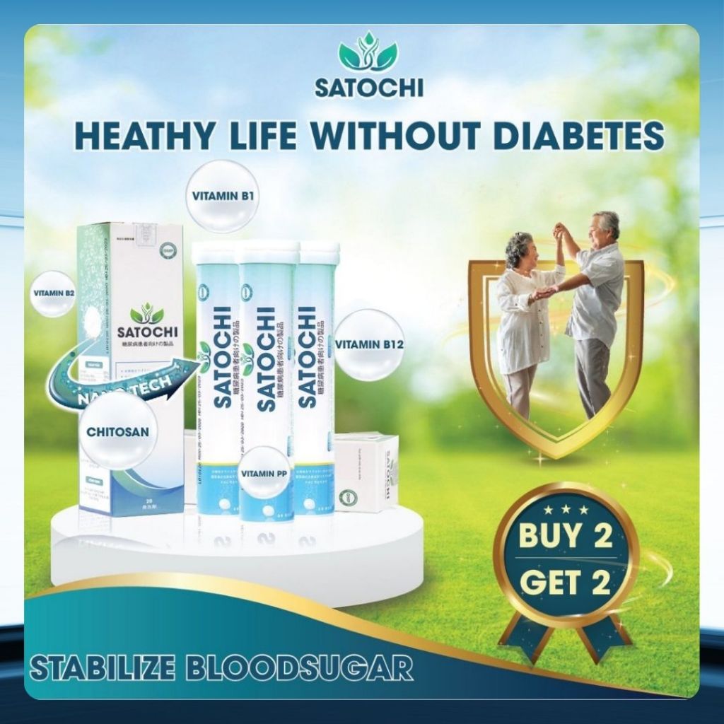 (Buy 2 free 2 ) SATtOCHi Japan effervescent tablets stabilize blood ...
