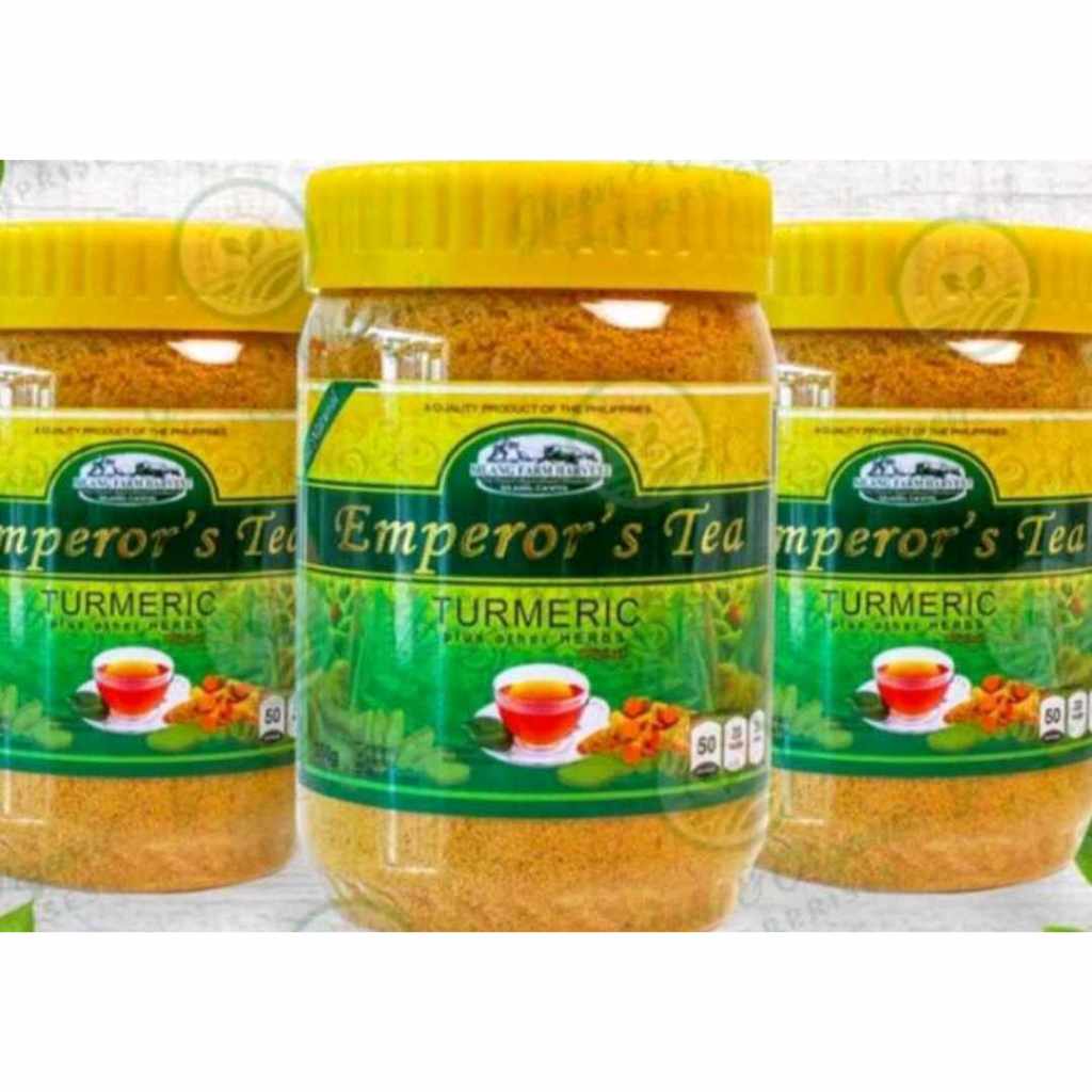 3 Jar x 350grams Emperor's Turmeric Tea 15 in 1 Plus other Herbs ...