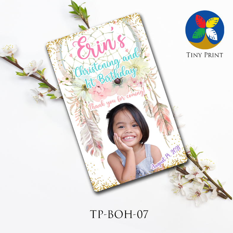 Personalized BOHO Ref Magnet Souvenir - FREE LAYOUT RUSH | Shopee ...