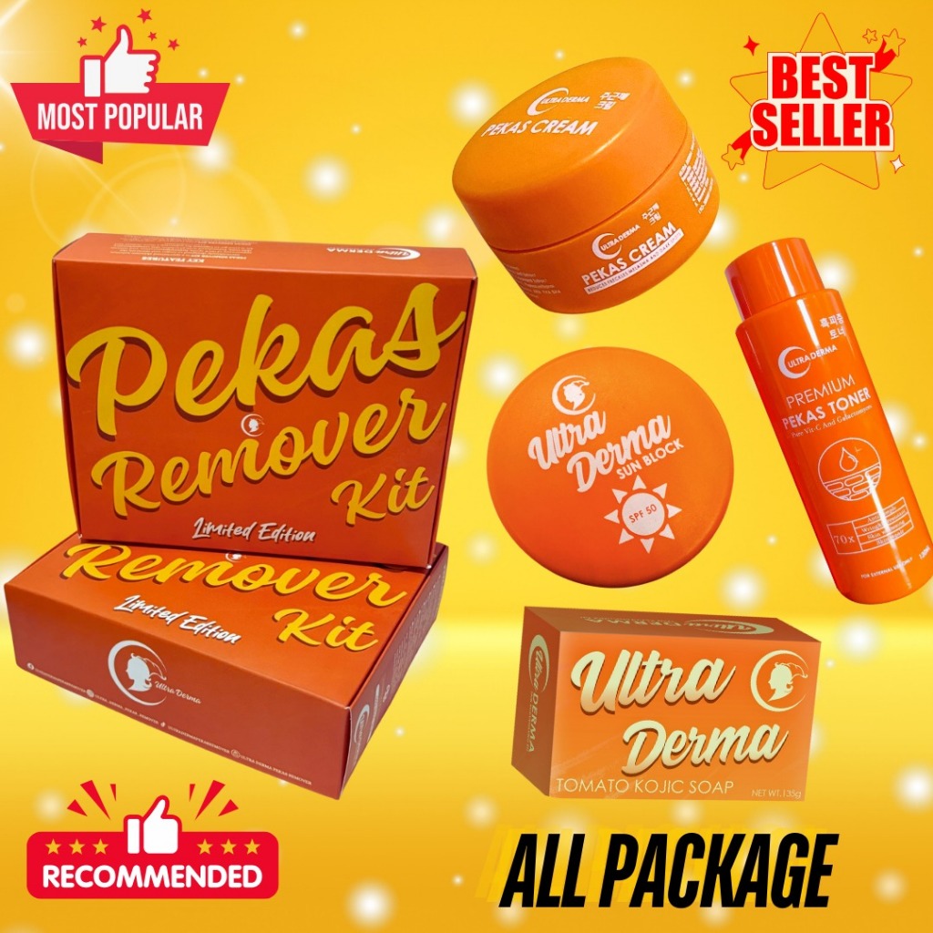ULTRA DERMA PEKAS REMOVER SET (4pcs) | Shopee Philippines