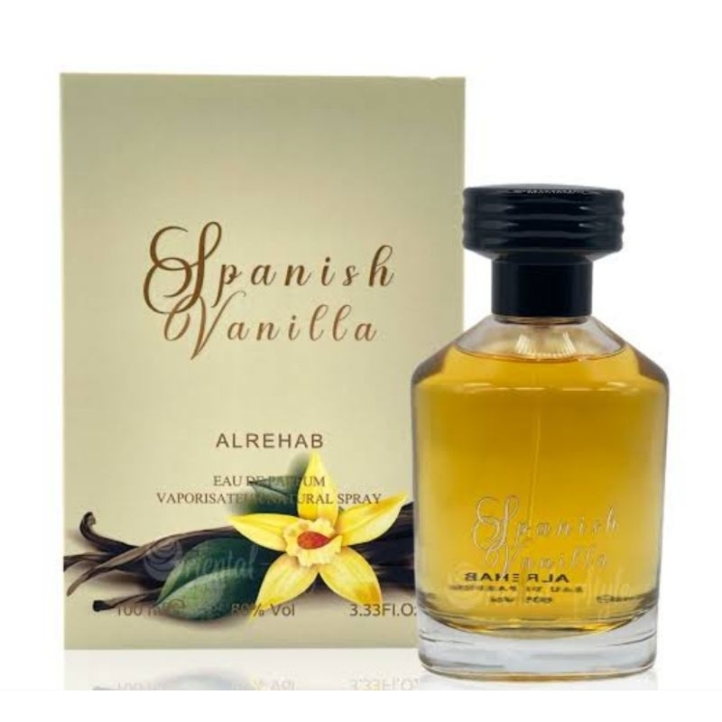 AL REHAB SPANISH VANILLA PERFUME EDP 100ml | Shopee Philippines