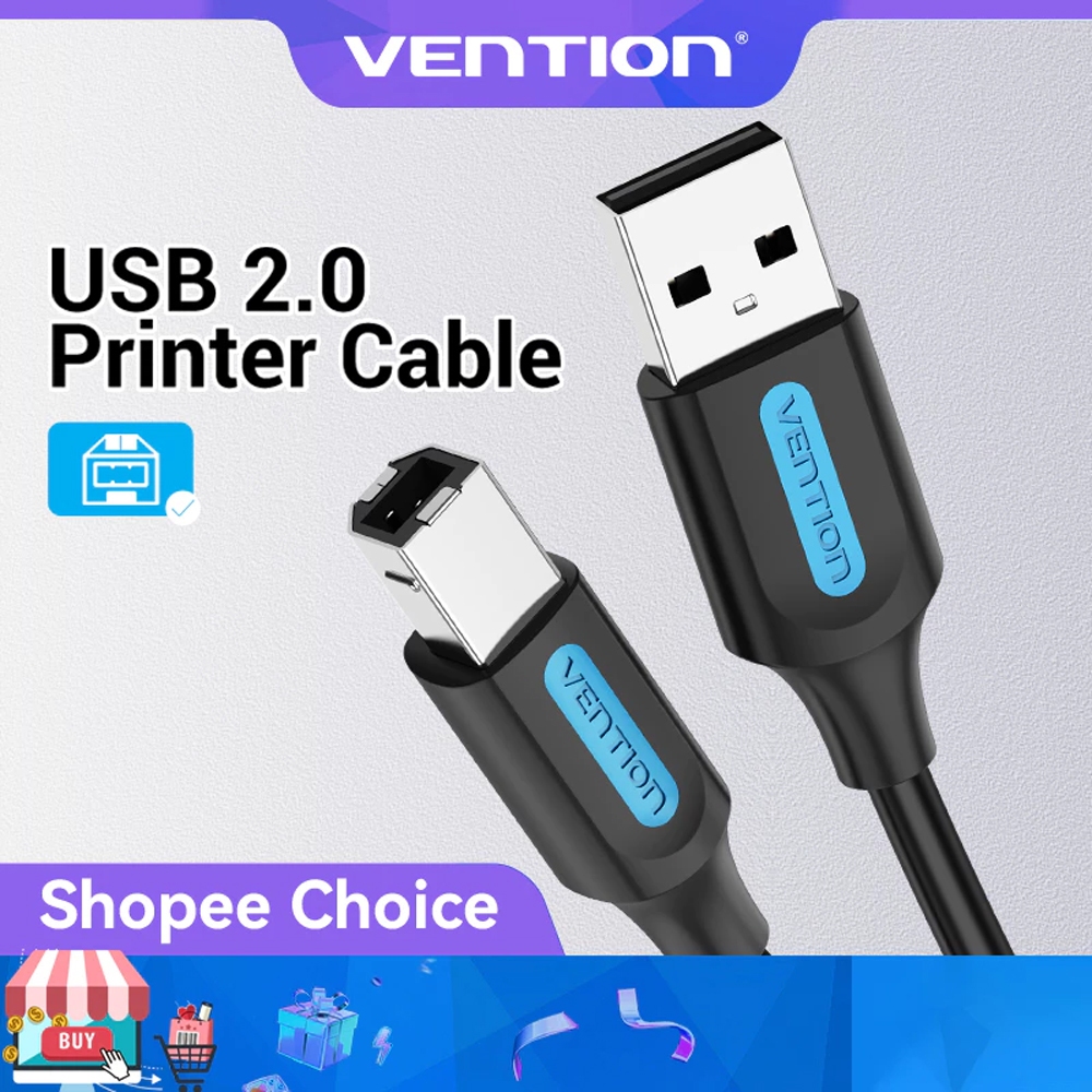 Vention USB A to B 3.0 printer data cable extension to connect to ...