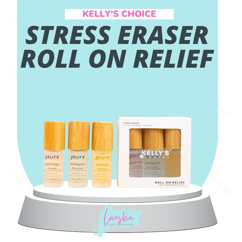 [ON HAND] Kelly's Choice Stress Eraser Roll on Relief | Shopee Philippines