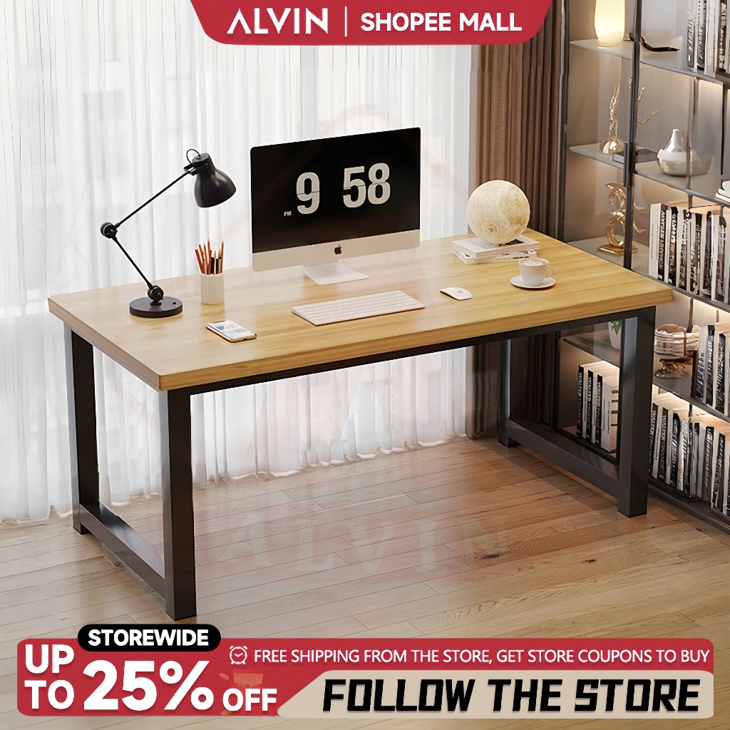 ALVIN Desktop Computer Desk Home Study Desk Desk Writing Desk Simple ...
