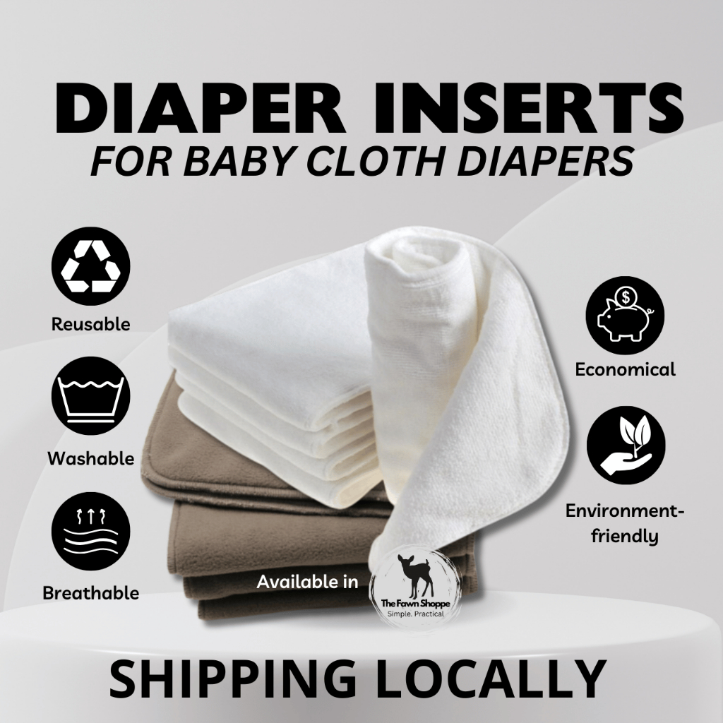 BABY CLOTH DIAPER INSERTS (MF, Bamboo Charcoal, and other insert ...