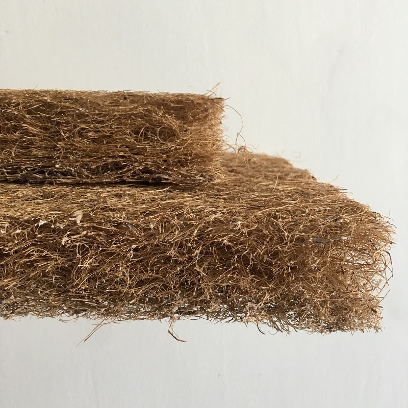 Natural plant coconut palm fiber coconut shell fiber felt pad air inlet ...