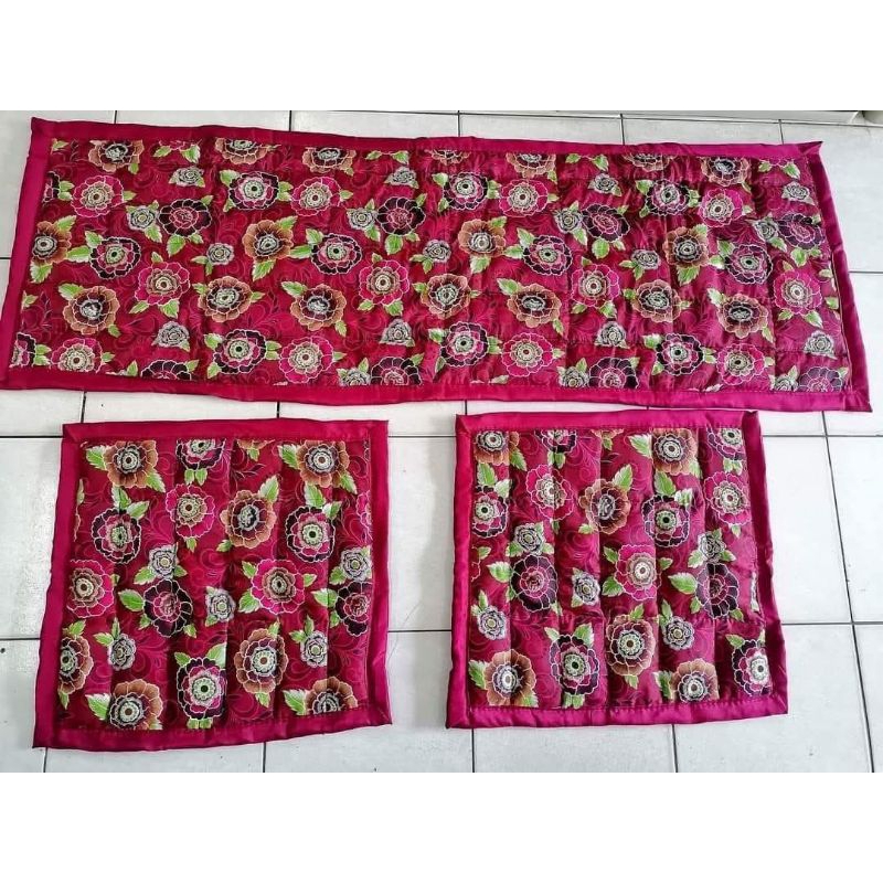 3in1 Long Mat set/pang cover sa sofa | Shopee Philippines
