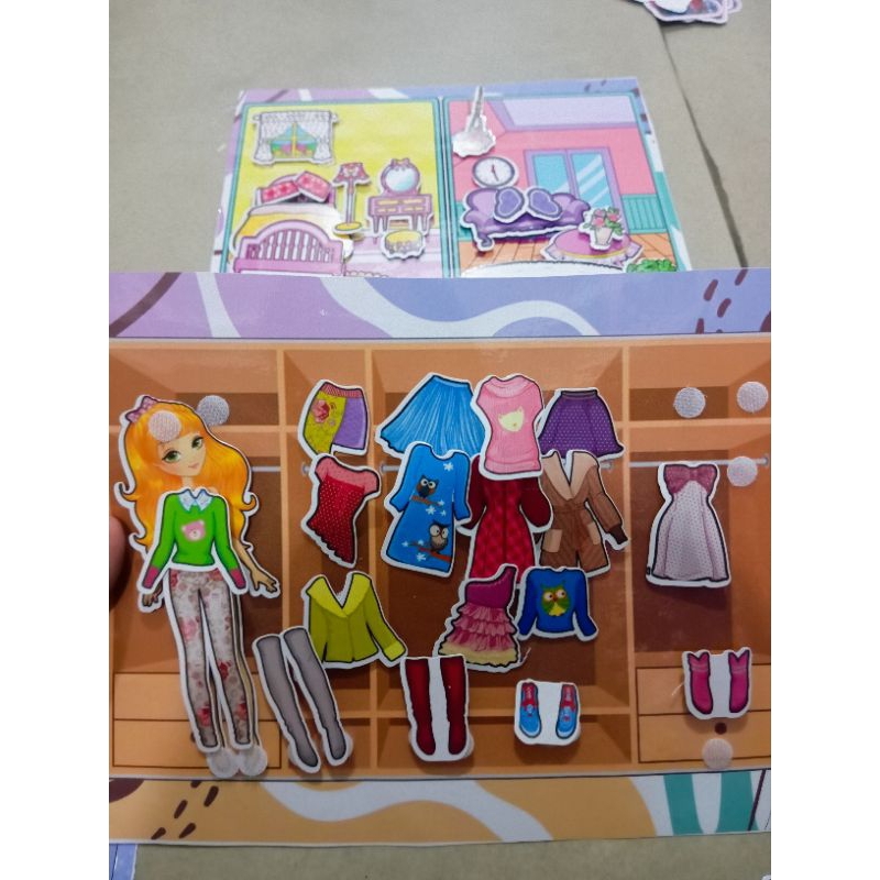 Paper doll bini Maloi (ready to play, no need to cut) | Shopee Philippines