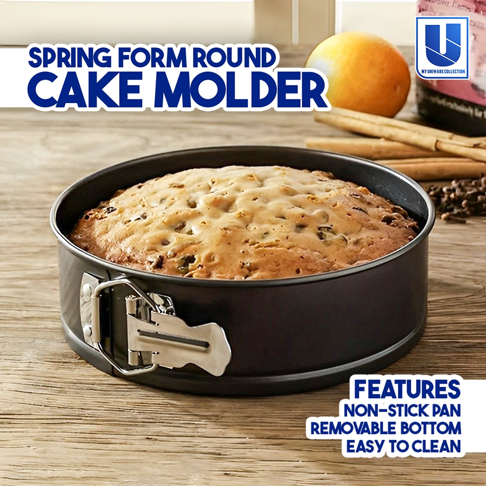 Non stick Round Cake Molder Springform Pan Removable Bottom Cake Baking ...