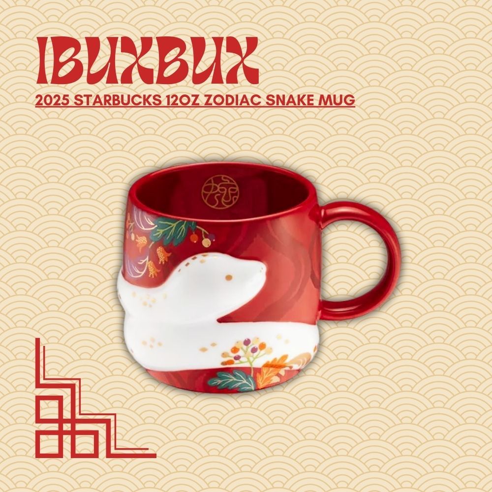 Starbucks Zodiac Snake 12oz Mug 2025 | Shopee Philippines