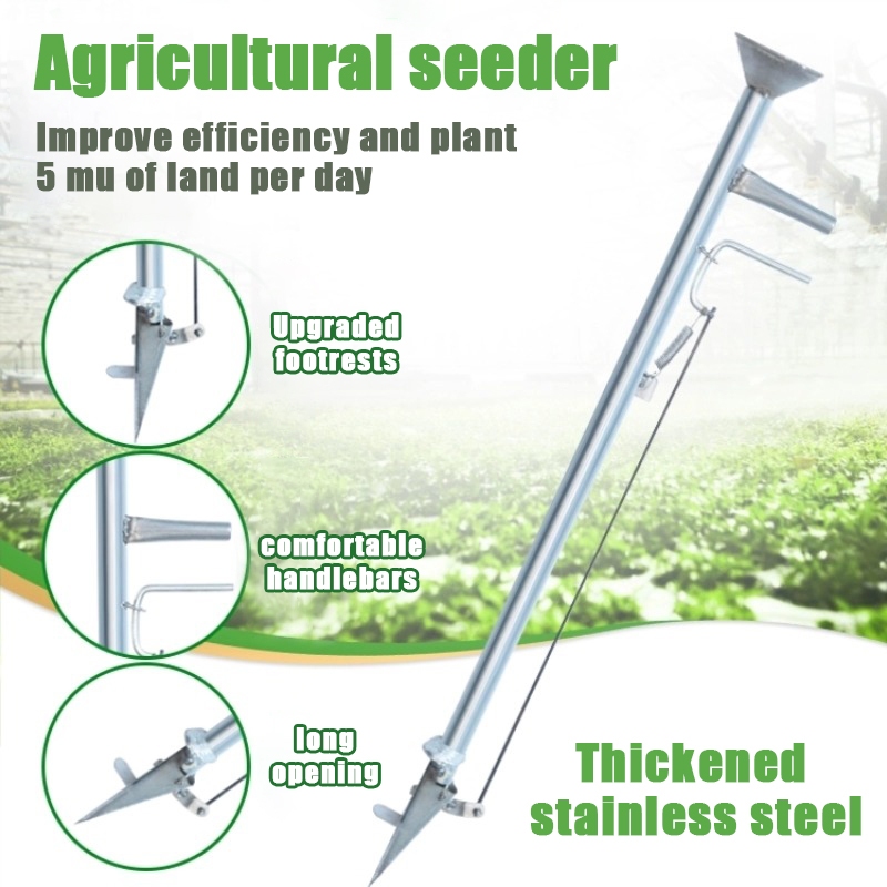Seeder Adjustable depth Manual seeding device New needle seed drill ...