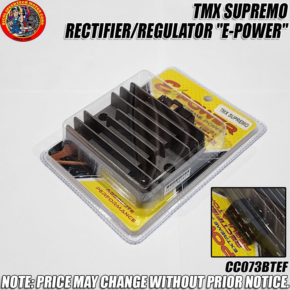 RECTIFIER/REGULATOR "E-POWER" TMX SUPREMO (CC073BTEF) | Shopee Philippines