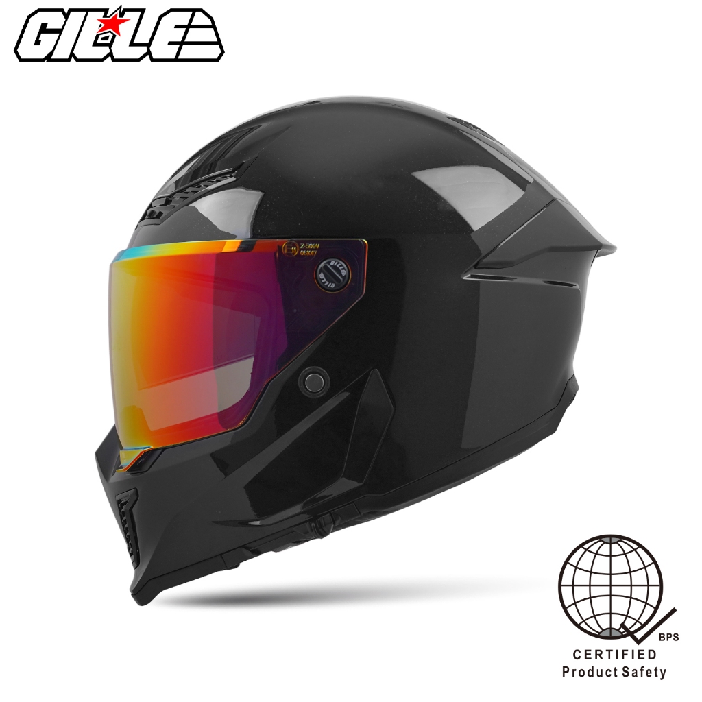 GILLE ASTRAL Revo Lens Full Face Dual Visor Motorcycle Helmet | Shopee ...