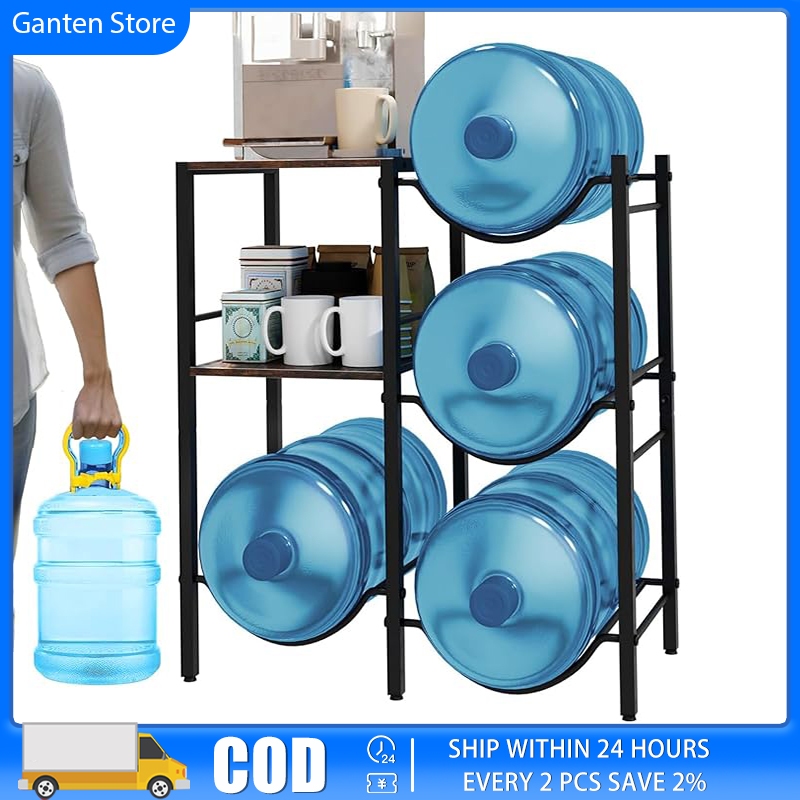 Water Gallon Rack Water Container Rack Water Dispenser Stand Multilayer ...