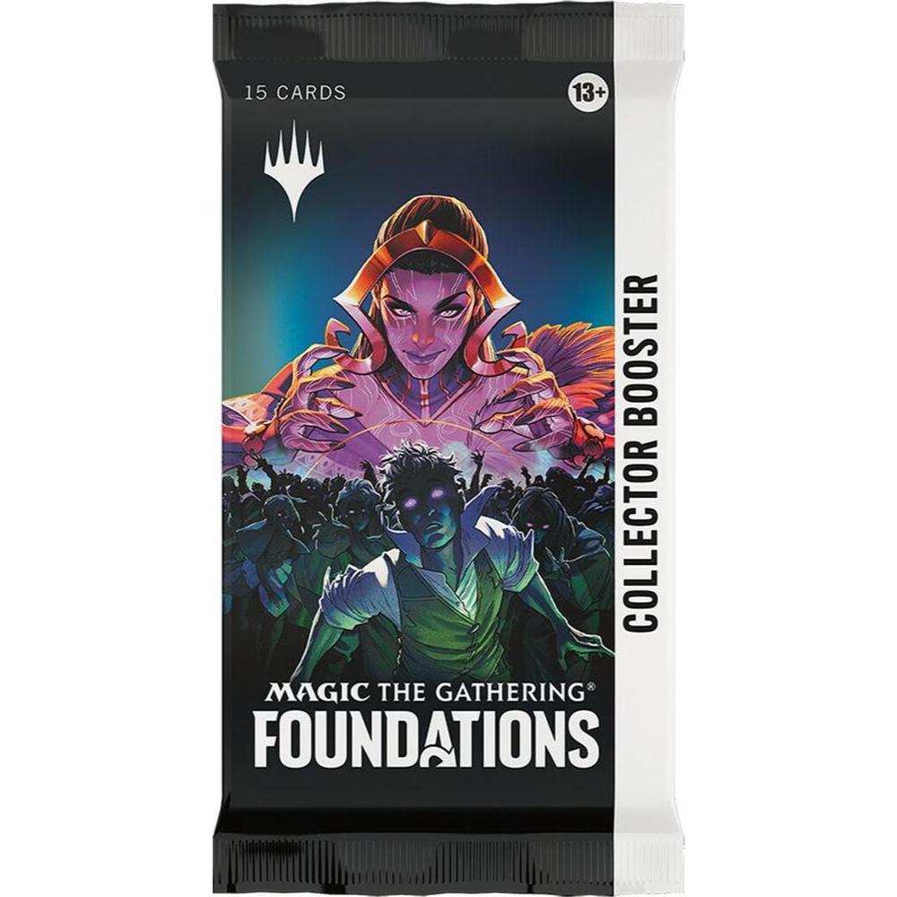 Magic: The Gathering Foundations - Collector Booster Pack - Foundations ...