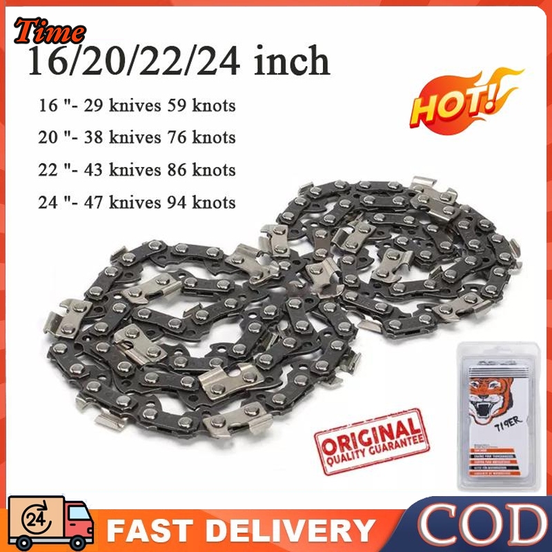 16" / 20" / 22" /24" Chainsaw Saw Chain 0.325" Pitch Universal Chains ...