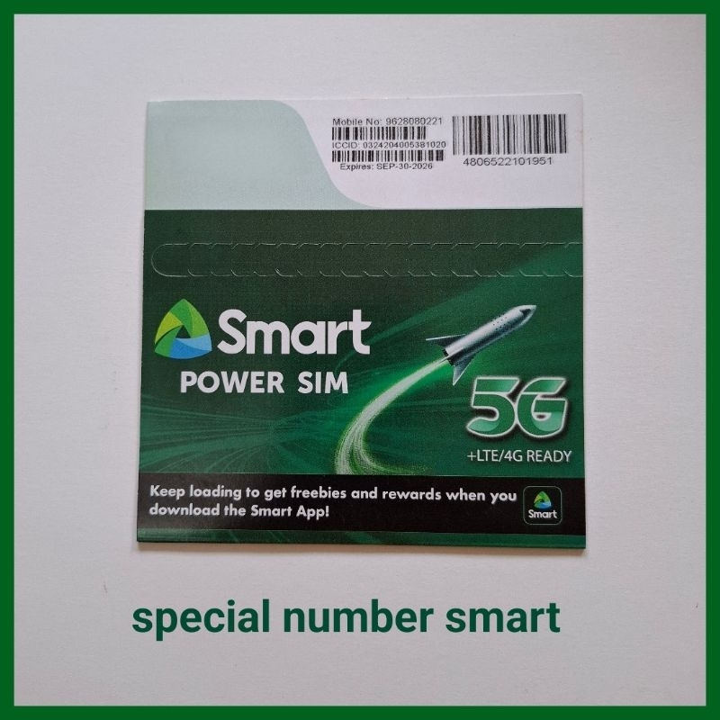 Smart sim special numbers vanity sim classic Prefix 918 919 | Shopee ...