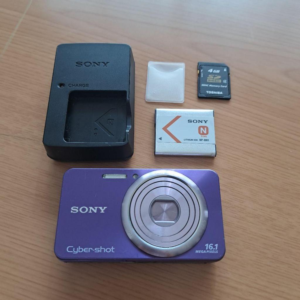 Sony Digital Camera Cybershot W570 16.1 Million Pixels CCD Optical x5 ...