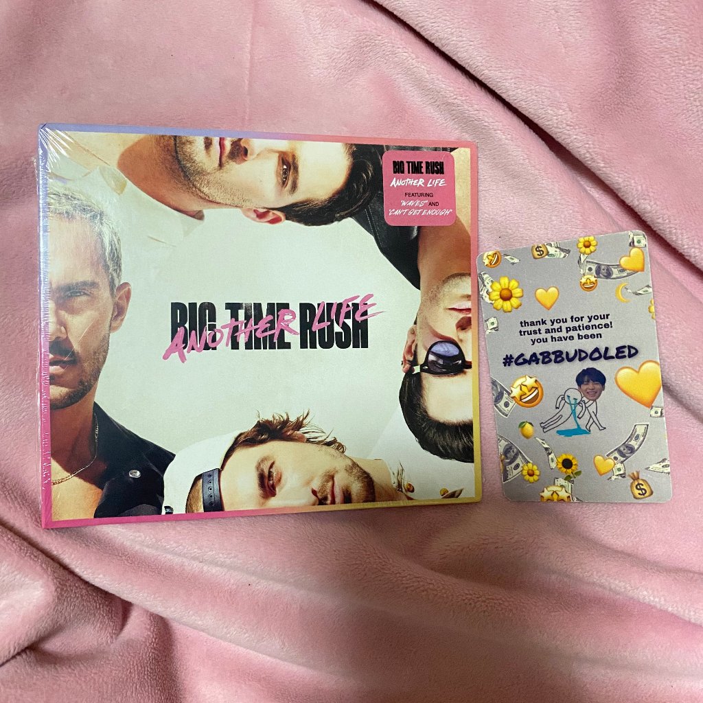 Official Big Time Rush Album - Another Life [SEALED RARE CD - BTR Tour ...