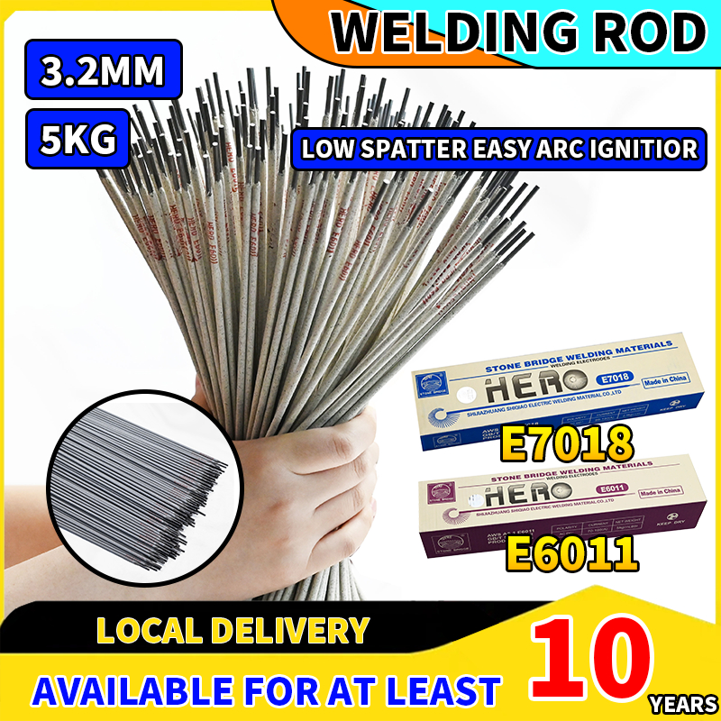E6011/E7018 Welding Rod Stick Wire Electrode Welding Rod Material 5KG 3 ...