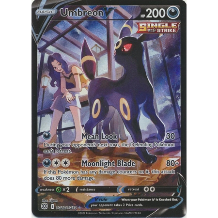 Umbreon V - TG22/TG30 - Ultra Rare Sword & Shield: Brilliant Stars ...