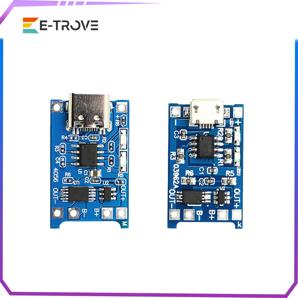 TP4056 18650 Charger Module Lithium Battery Charging Board With ...