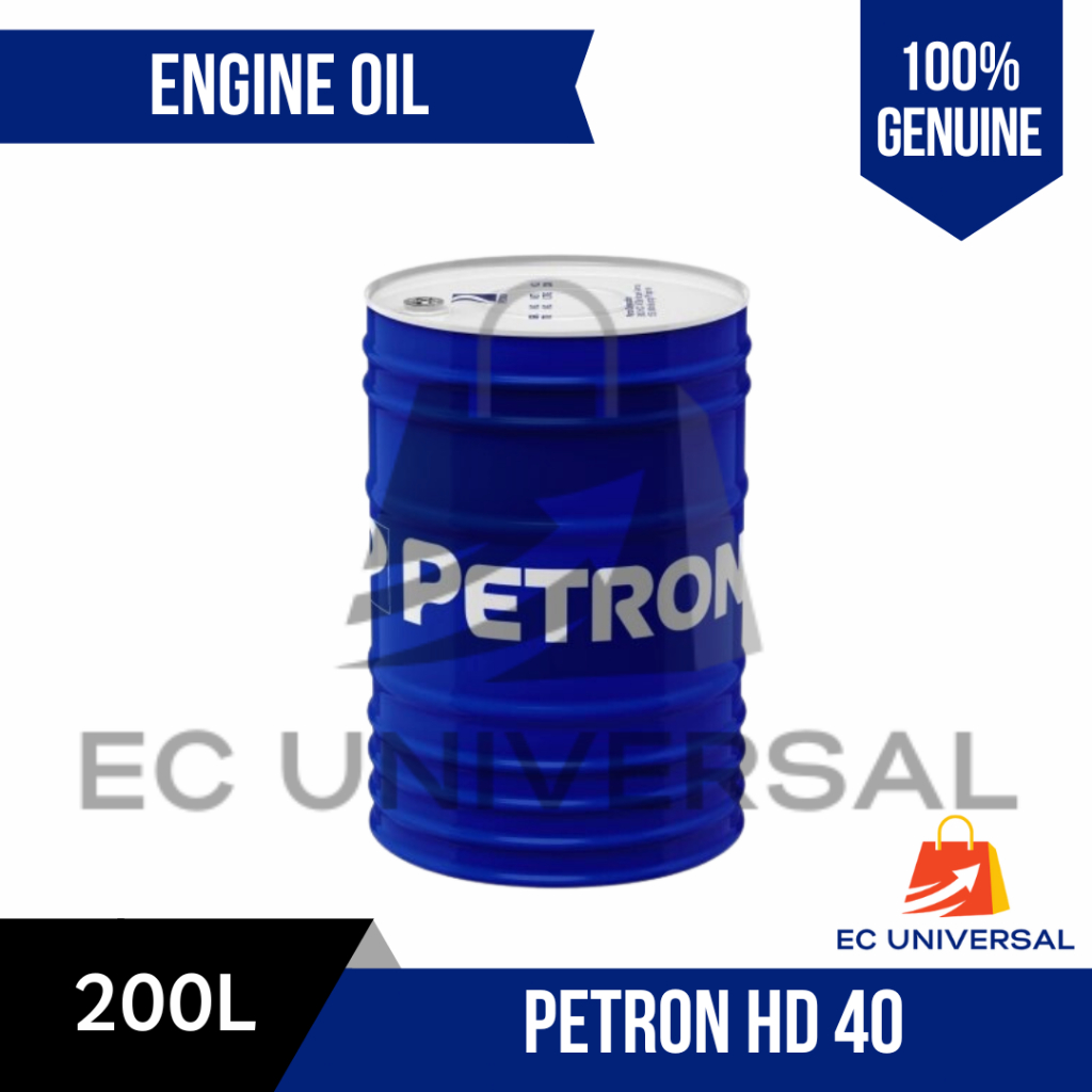 Petron REV-X HD SAE 40 Engine Oil 200L LITERS DRUM | EC Universal ...