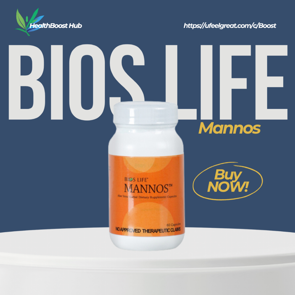 Unicity Bios Life Mannos - For Digestion and Immunity | W/ Prebiotics ...