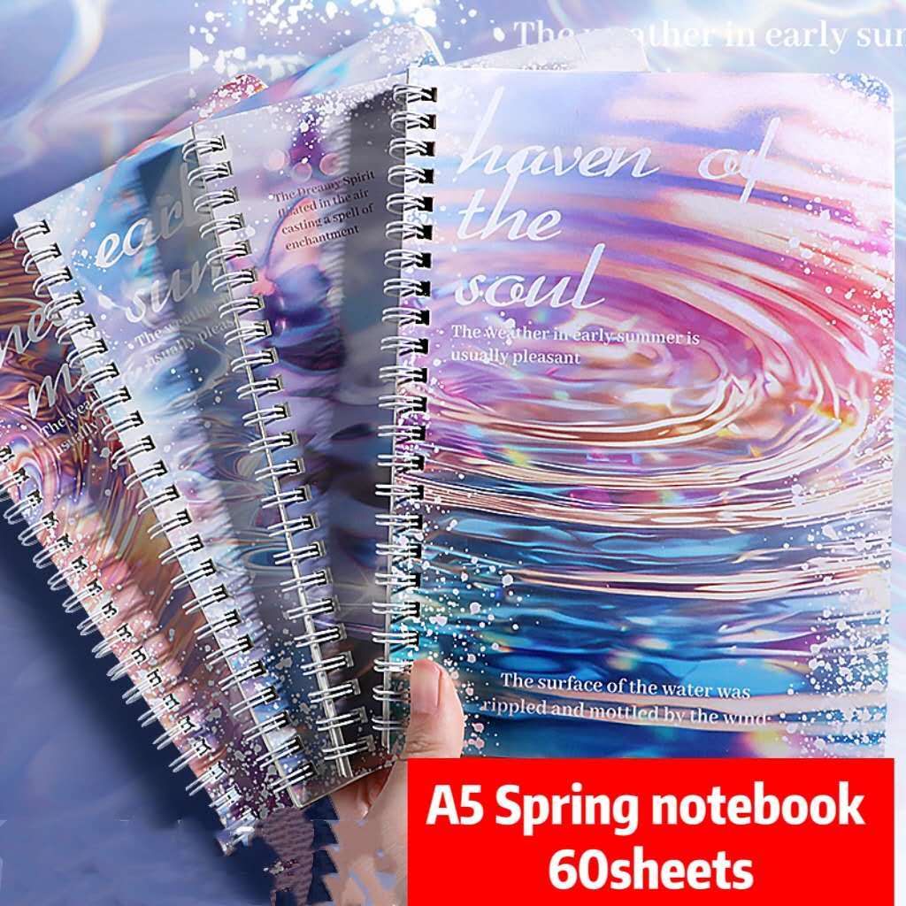A5 Coil Notebook Spiral For School Office Supplies Spring notebook ...