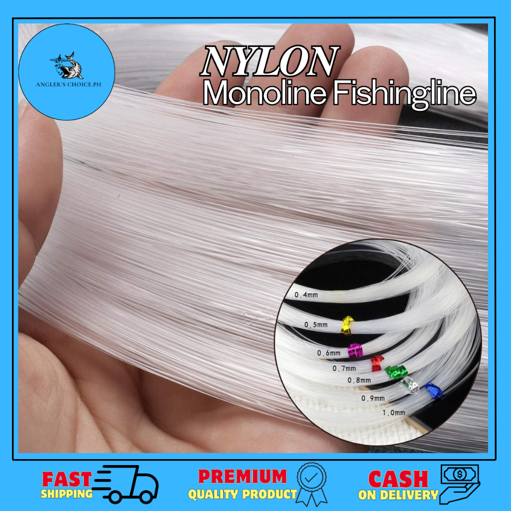 (PER ROLL) Nylon String / Nylon Monoline /Fishing Line/ Tansi(0.6 0.7 0 ...