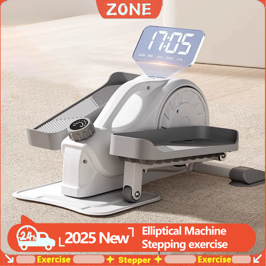 Mini Elliptical Stepper Machine Exercise Bike With Tension Knob ...