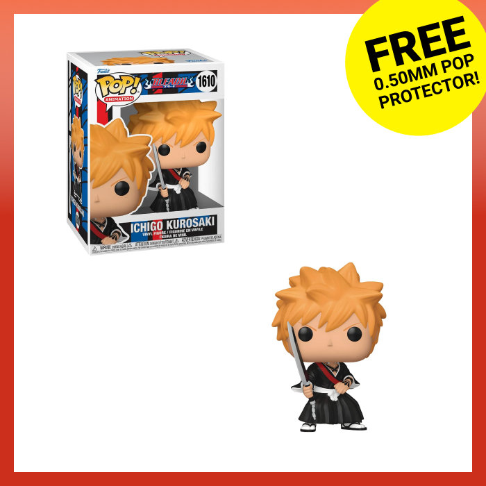 Animation Bleach Ichigo Kurosaki with Zangetsu Sword #1610 Funko Pop ...