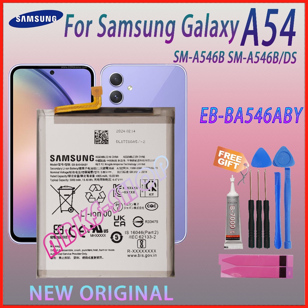 For Samsug Gallaxy A54 SM-A546B SM-A546B/DS EB-BA546ABY 5000mAh Phone ...
