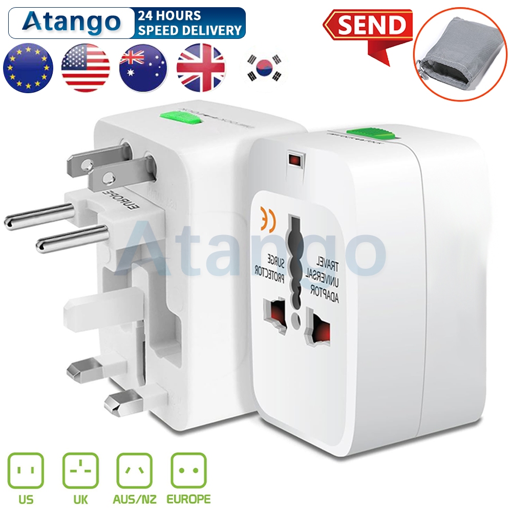 Travel Plug Adapter Worldwide Plug Converter Universal Plug Adapter ...