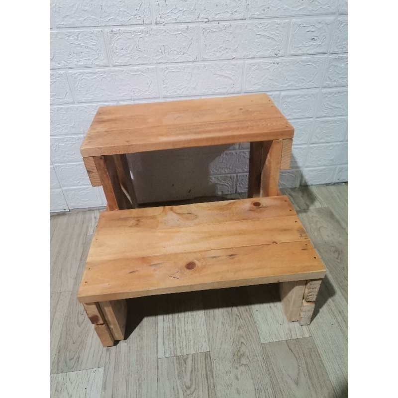 Bangkito or step stool 40x20x30cm | Shopee Philippines